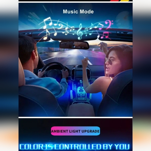 Car Audio, Video & GPS | 4 Line Rgb Usb Under Dash Car Interior Led ...